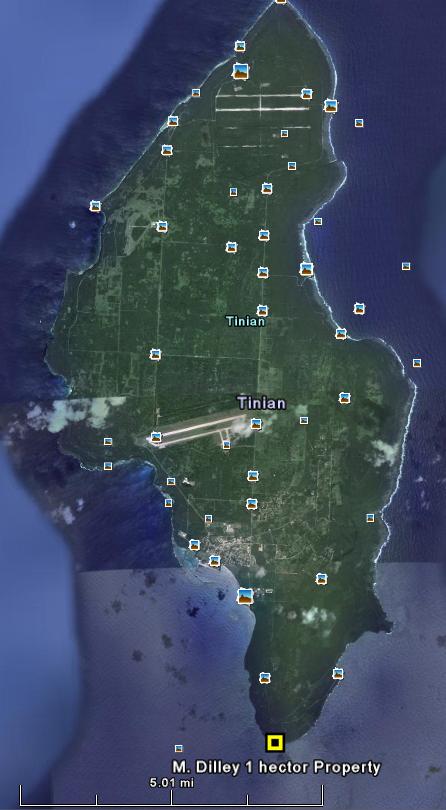 Ocean Frontage Property, Tinian, CNMI